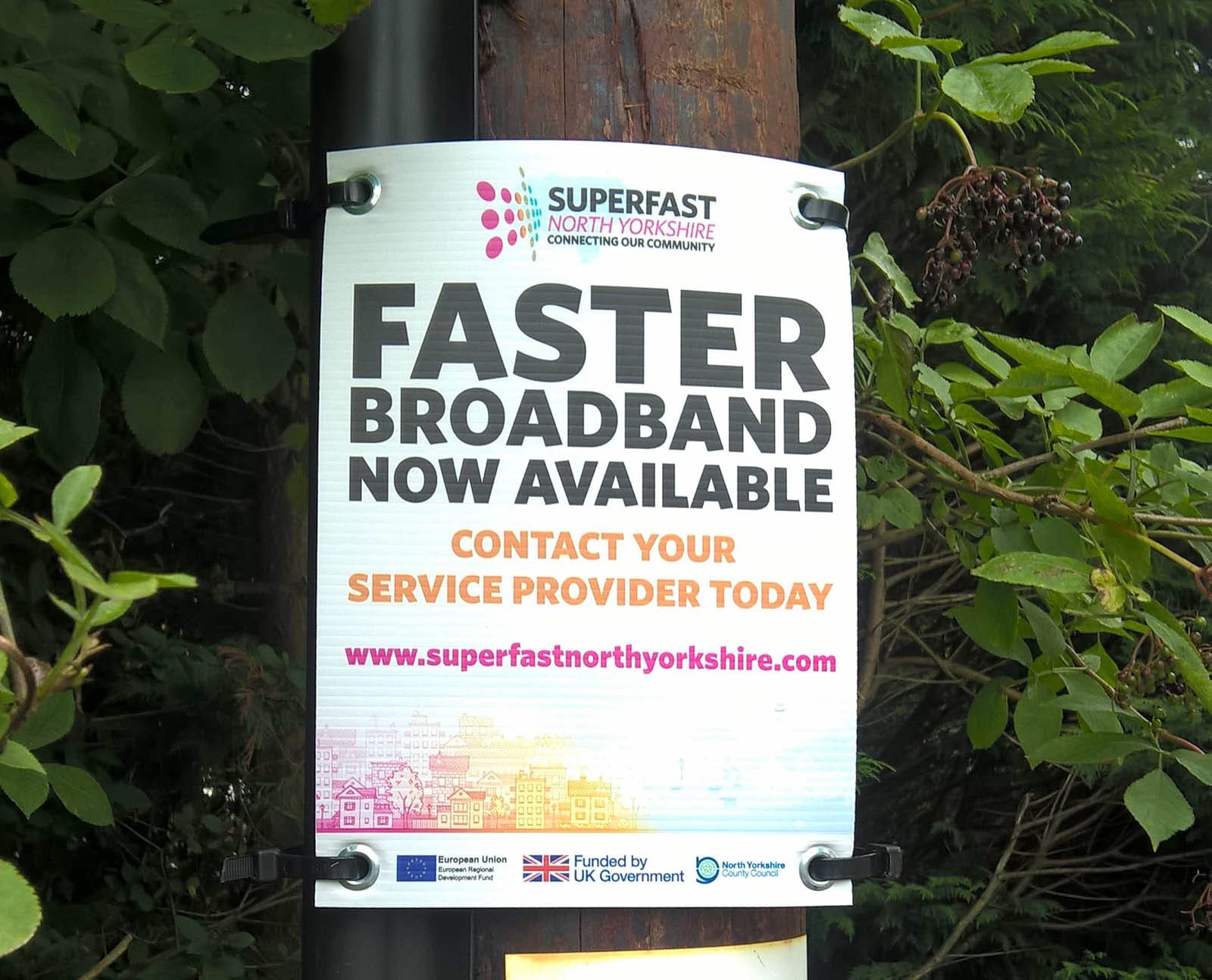 Superfast North Yorkshire | Visual Marketing | Colour It In
